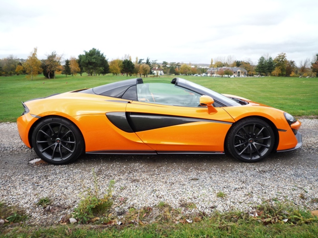Mclaren 570 SS Right Side - Howard Wise Cars